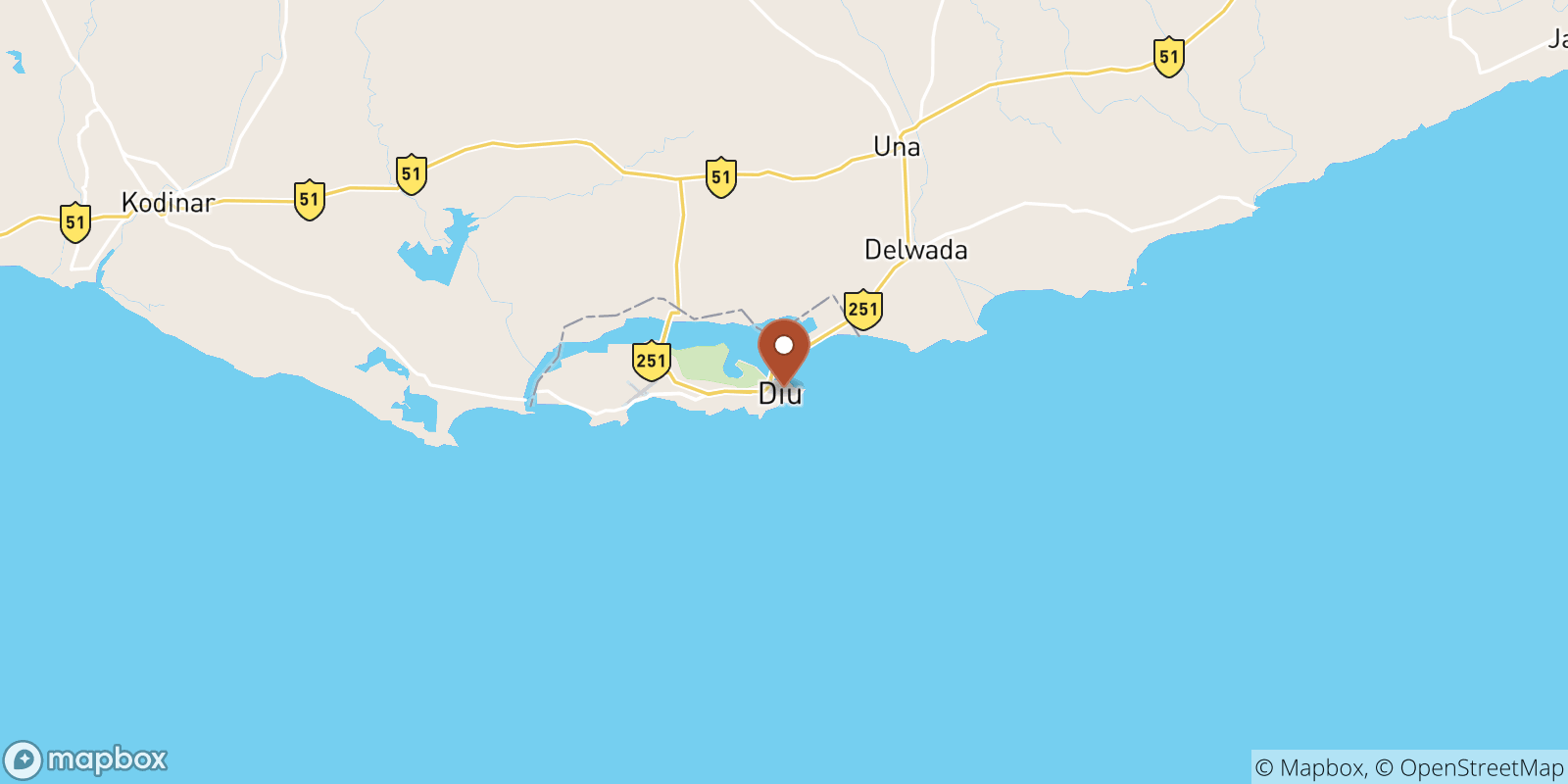 Diu Sea Temperature | Water Temperature in Diu, India